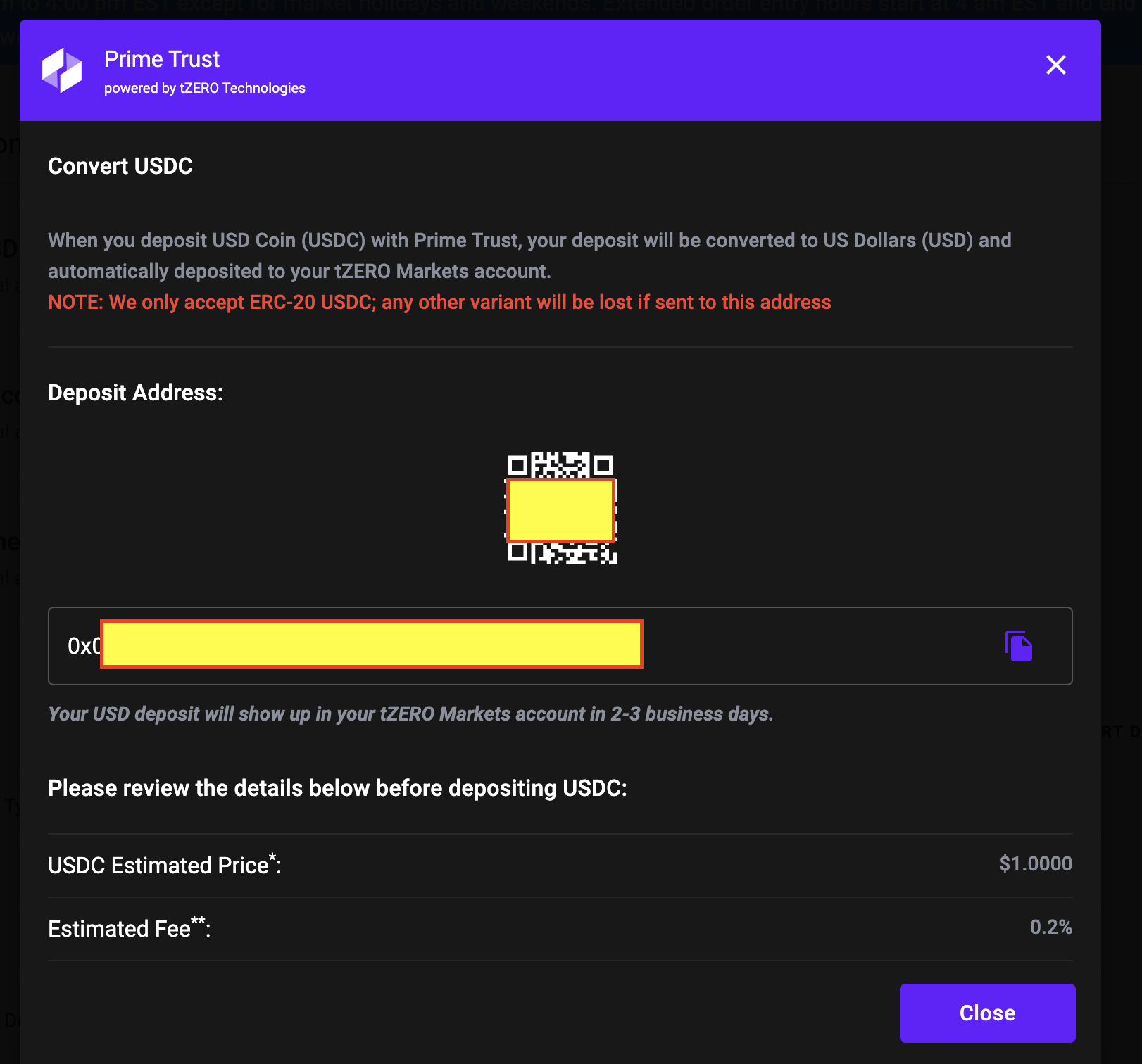 tZERO Marketsへの入金（海外送金）・証券購入方法 | Digital Asset Lab